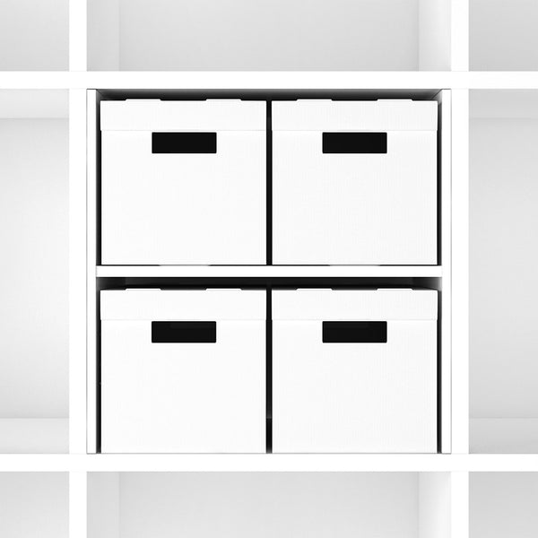 Faltboxen mit Deckel als Kallax Einsatz